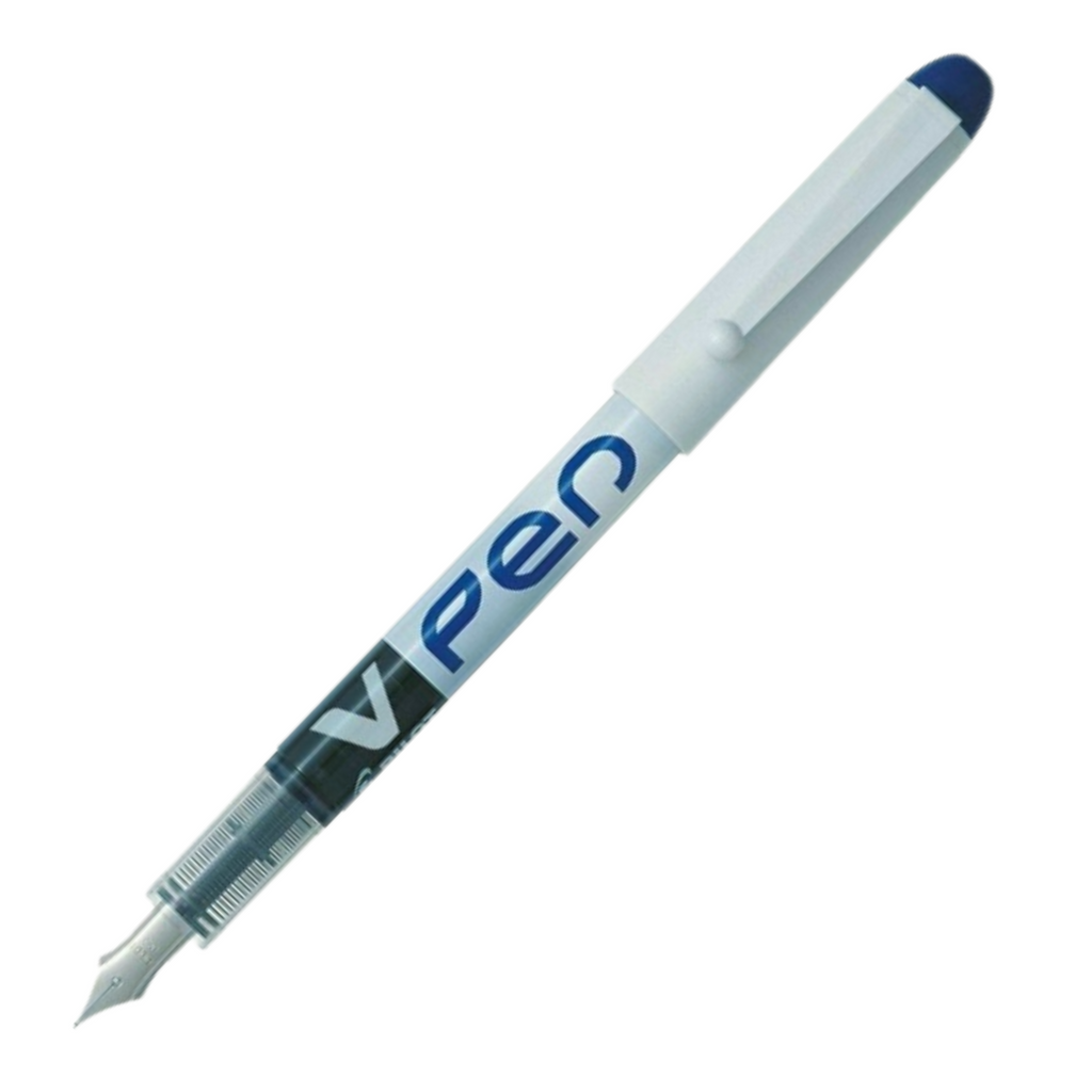 Pilot V Pen Disposable Fountain Pen in 4 colours Medium Nib SVPN-4W ...