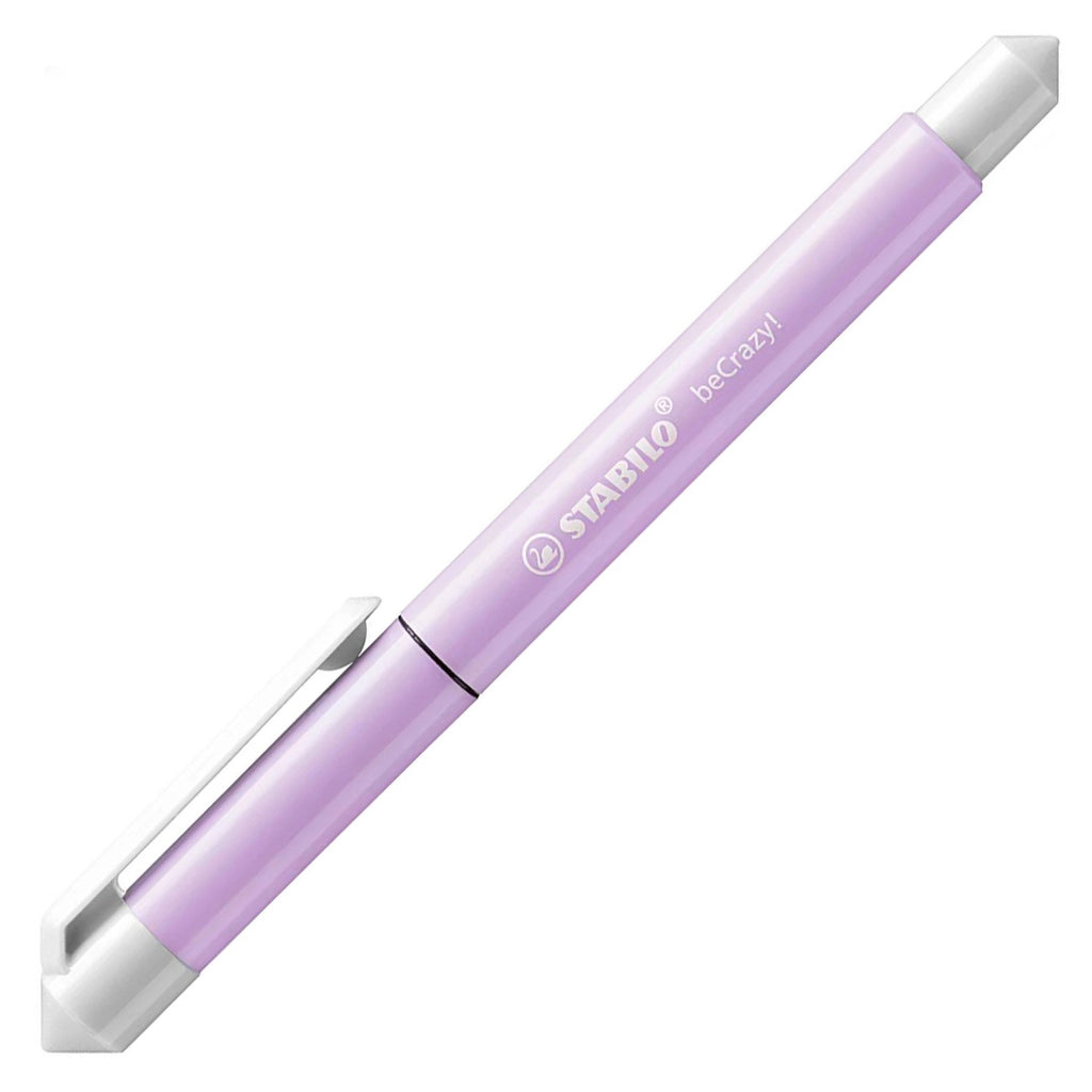 Stabilo BeFab Rollerball and BeCrazy Fountain Pens- Purple Pastel Pen ...