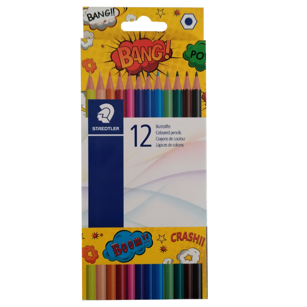 Staedtler pack of 12 colouring pencils - comic edition – Pens Etc