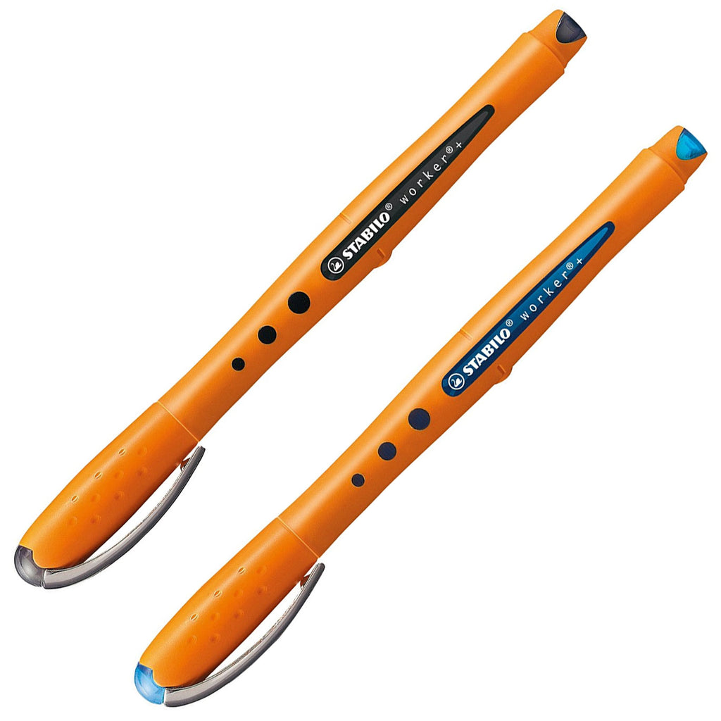 Stabilo Bionic Worker Rollerball Pen in Black or Blue Ink 2018 – Pens Etc