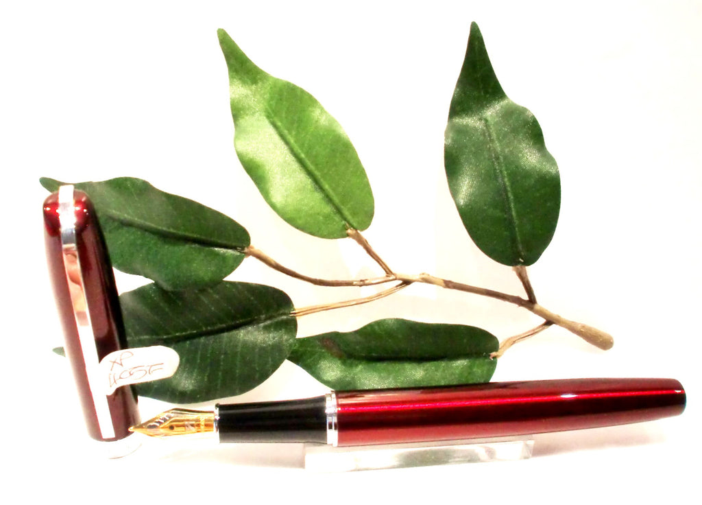 X-Pen Legend Fountain Pen Deep Burgundy Lacquer 405F – Pens Etc